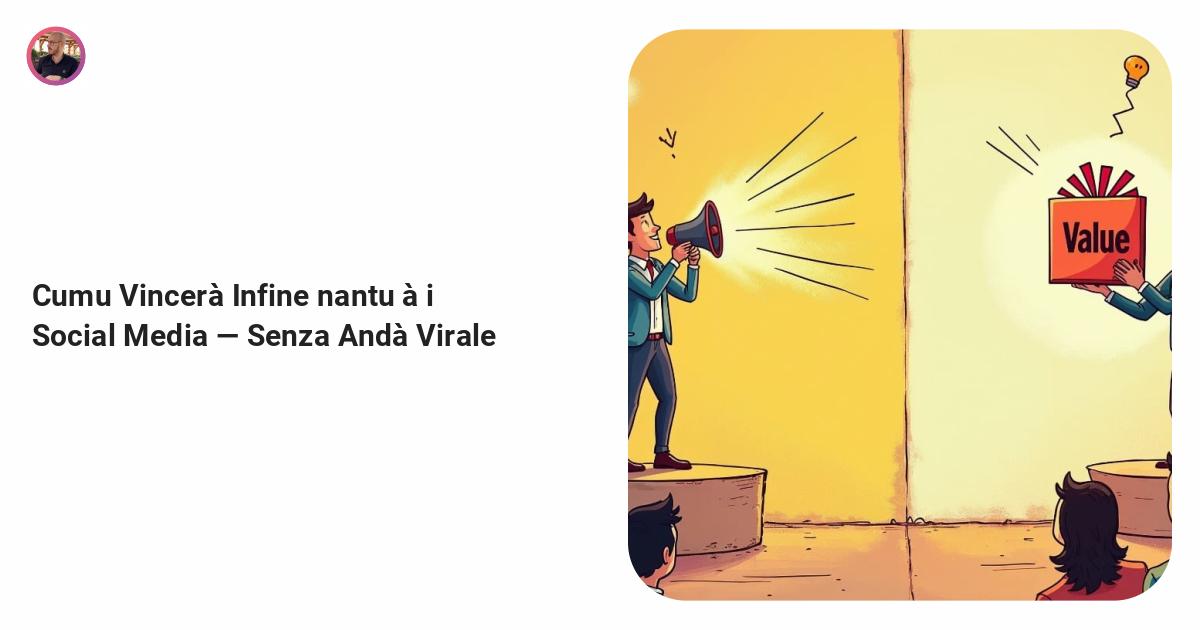 Vince Grande nantu à i Social Media — Senza Andà Virale
